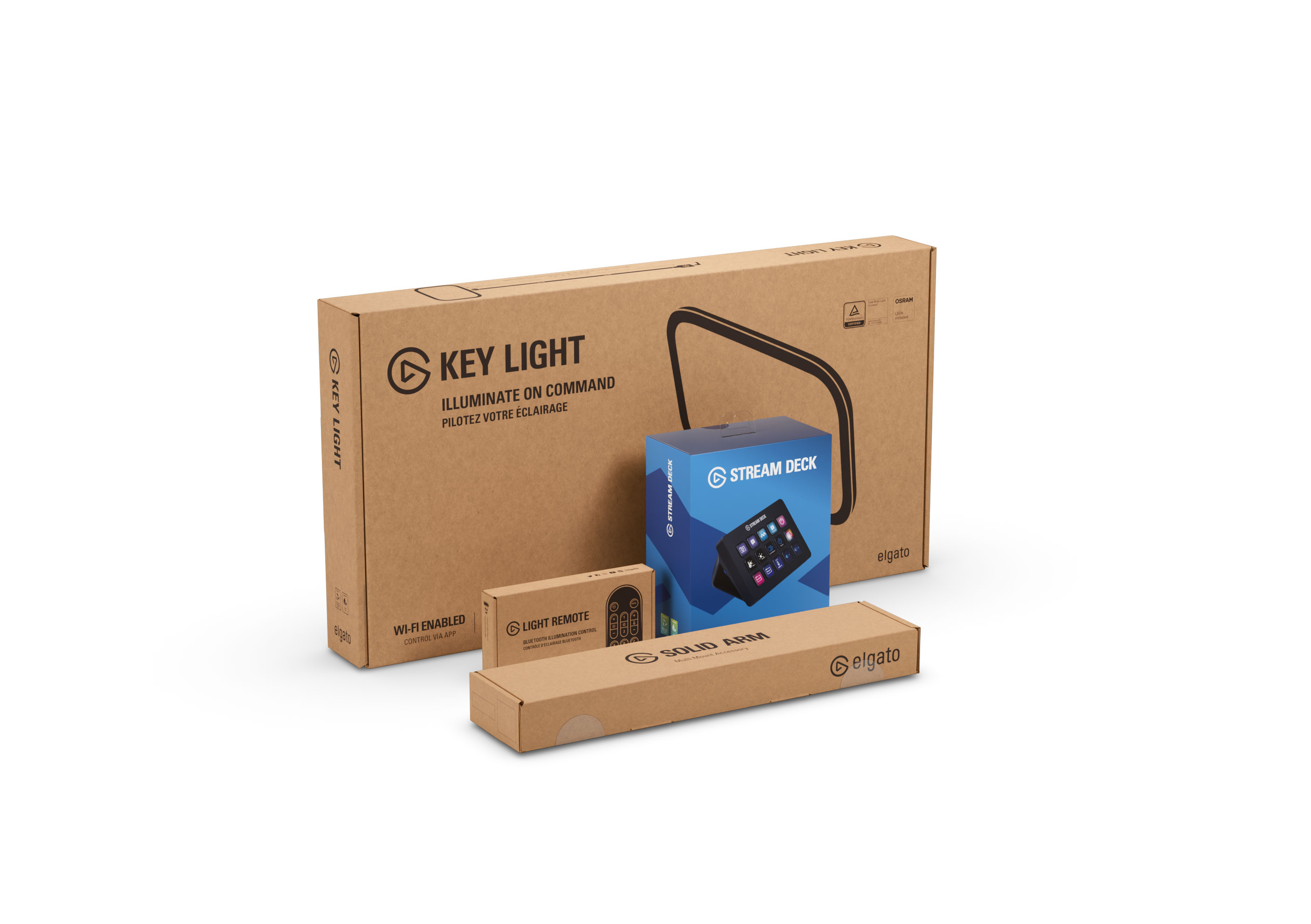 Key Light Solo Bundle - Solid Remote Control | Elgato